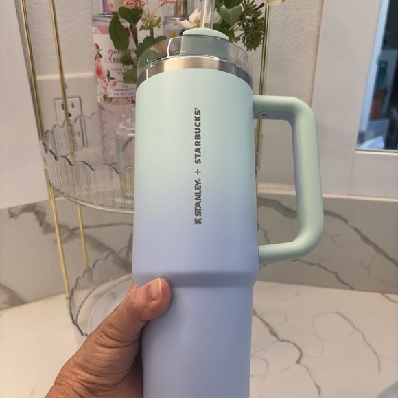 Stanley | Dining | Starbucks Stanley Blue Gradient Tumbler 3oz | Poshmark